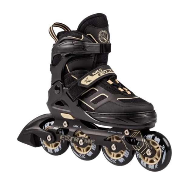 NILS Extreme Pro Semisoft Sort Inliners Riúlleskøjter